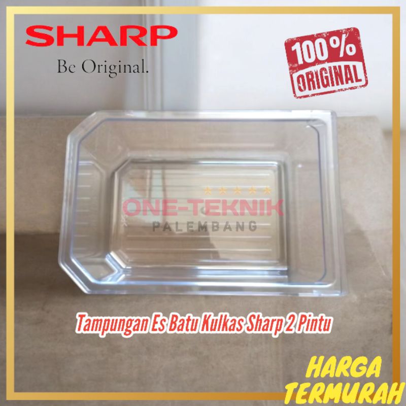 REFRIGERATOR ICE CUBE CONTAINER | ORIGINAL SHARP 2-Door Refrigerator ...