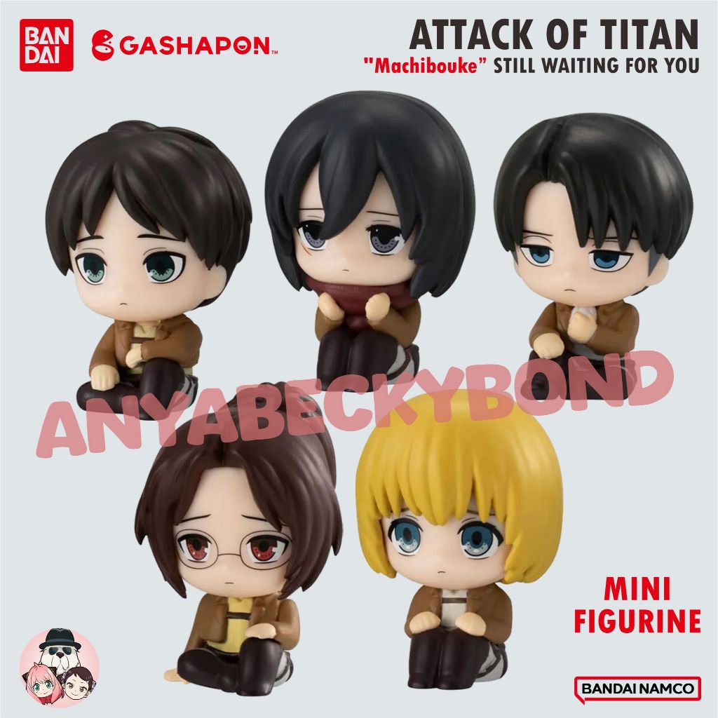 Gashapon Attack on Titan Machibouke Gacha Titan Shingeki no Kyojin ...