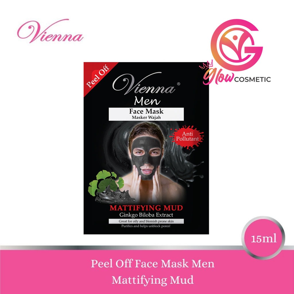 Vienna MEN FACE MASK MATFYING MUD - 15 ML ( EXP MAR 2025) | Shopee Malaysia