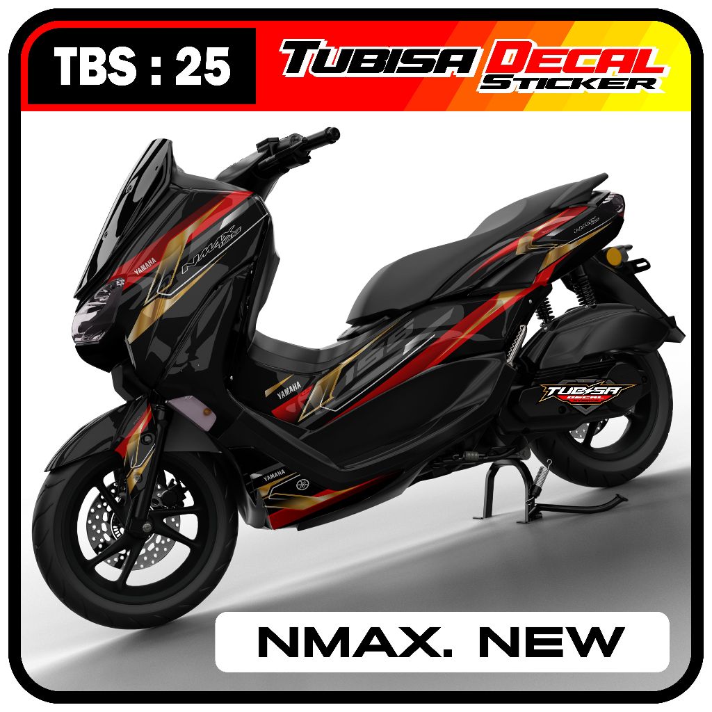New NMAX Sticker Decal Full Body Decal NEW NMAX Motorcycle Sticker 2020 ...