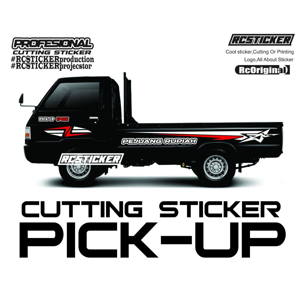 New carry pick up car stickers new carry car body stickers new carry ...