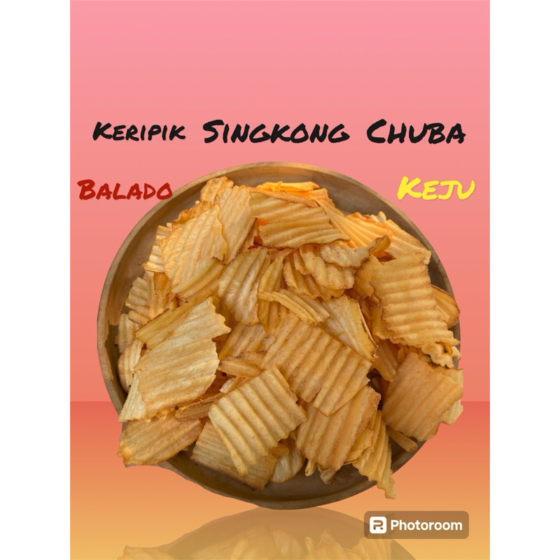 Chuba Balado Cassava Chips and Cheese 250 Grams | Shopee Malaysia