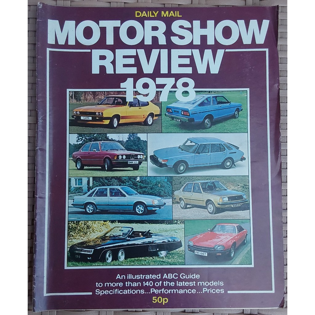 Vintage CAR MAGAZINE - Daily Mail Motor Show Review 1978, (English ...