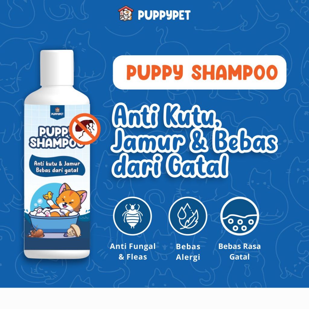 SAMPO Puppy Grow Anti Flea, Fungus, Scabies, Parsite & Allergy Dog Cat ...