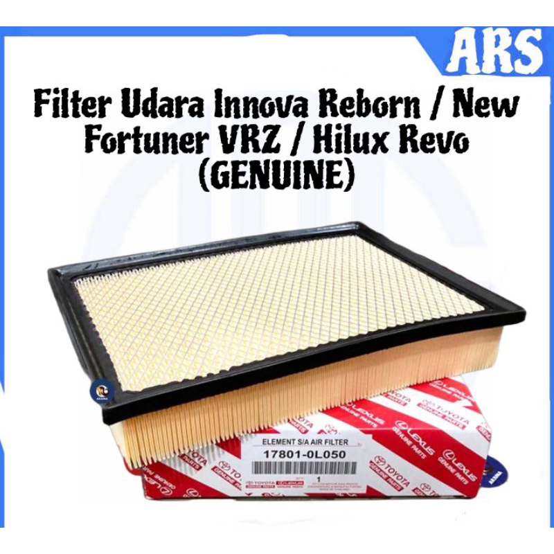 Air Filter Innova Reborn/New Fortuner VRZ/Hilux Revo (GENUINE) | Shopee ...