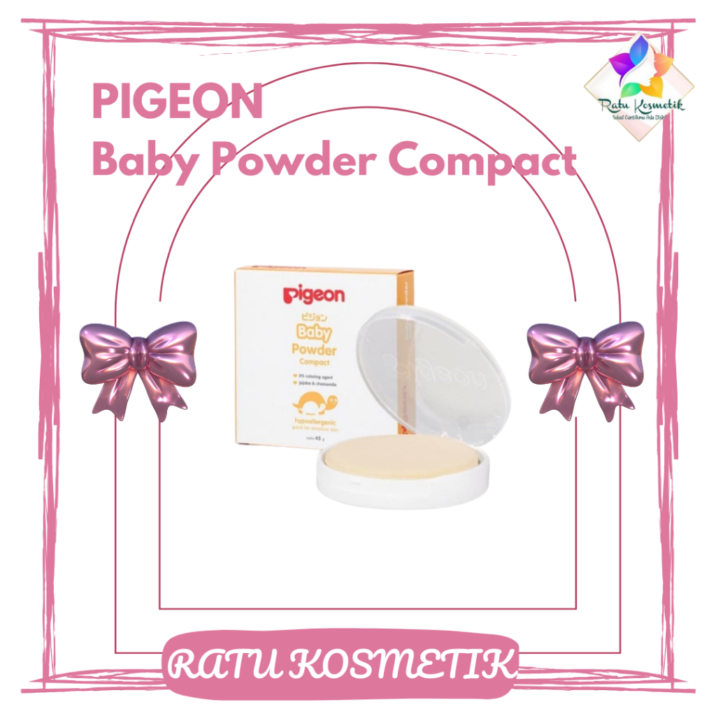 RATU Pigeon Baby Powder Compact Hypoallergenic 45g | Two Way Cake ...