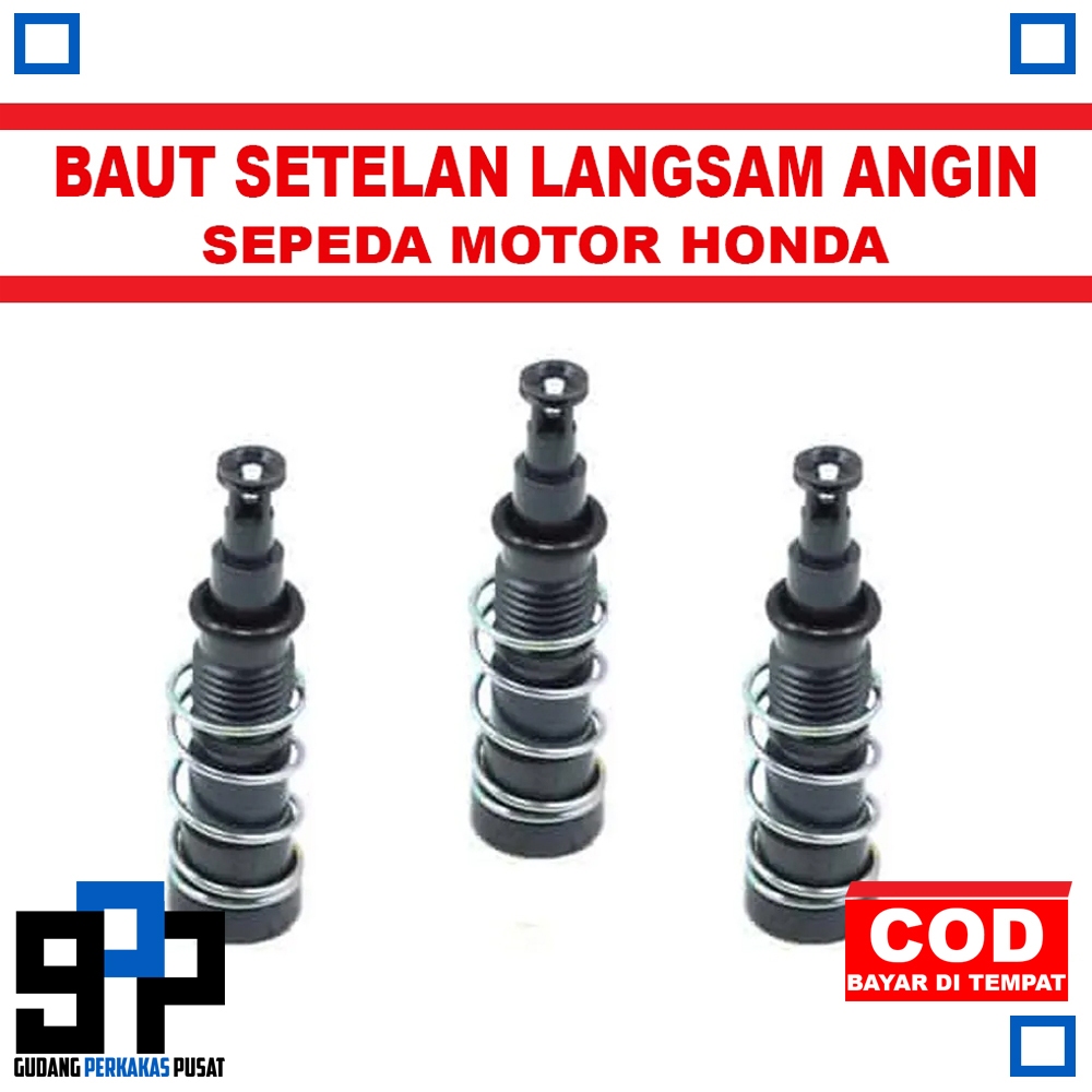 Honda Beat Vario Revo Supra Motorcycle Langsam Air Adjustment Bolt ...