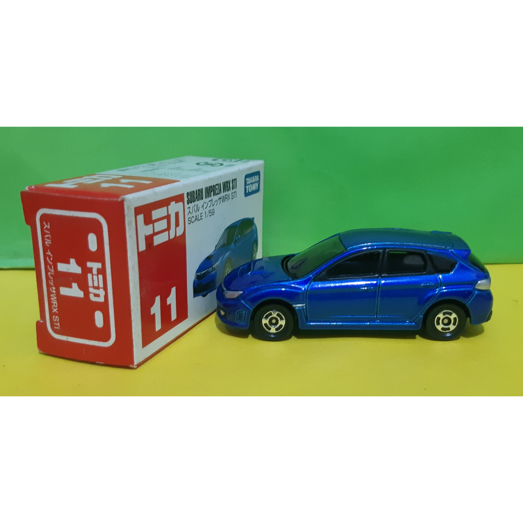 Tomica 11 SUBARU IMPREZA WRX STI | Shopee Malaysia