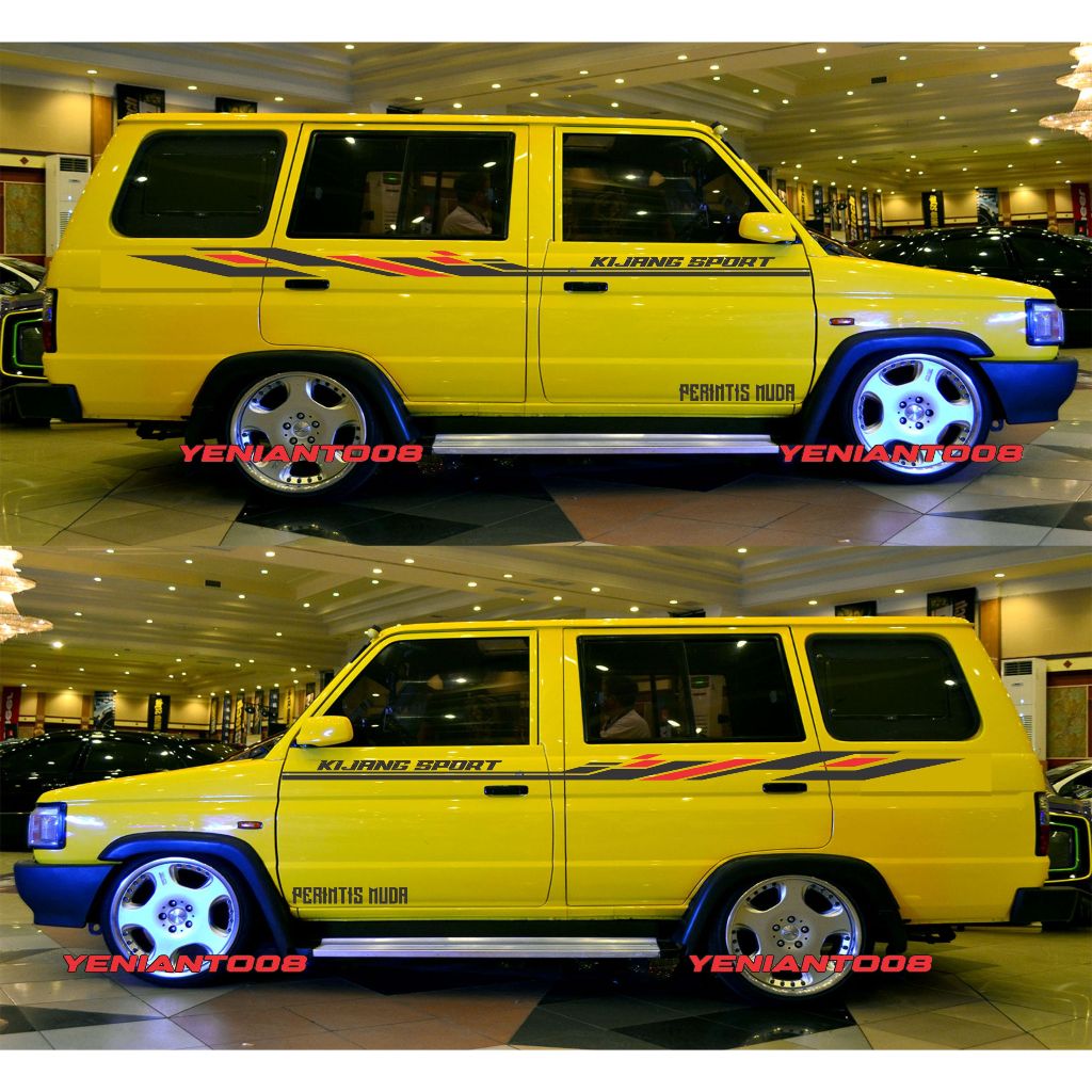 Kijang Super Car Sticker Kijang Super Side Body Sticker Kijang Super ...