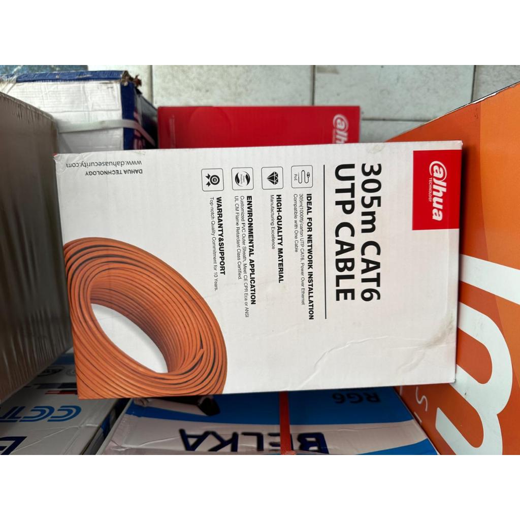 Utp CAT6 CABLE/DAHUA UTP CABLE/DAHUA CAT6 305M. UTP CABLE | Shopee Malaysia