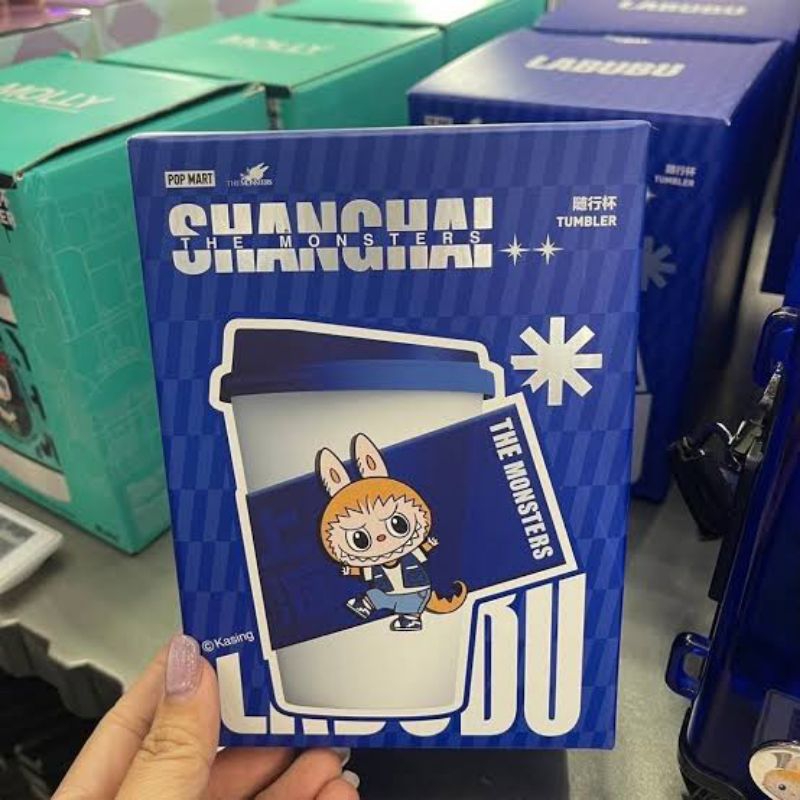 LABUBU THE MONSTERS SHANGHAI EXCLUSIVE LIMITED EDITION TUMBLER ORIGINAL ...