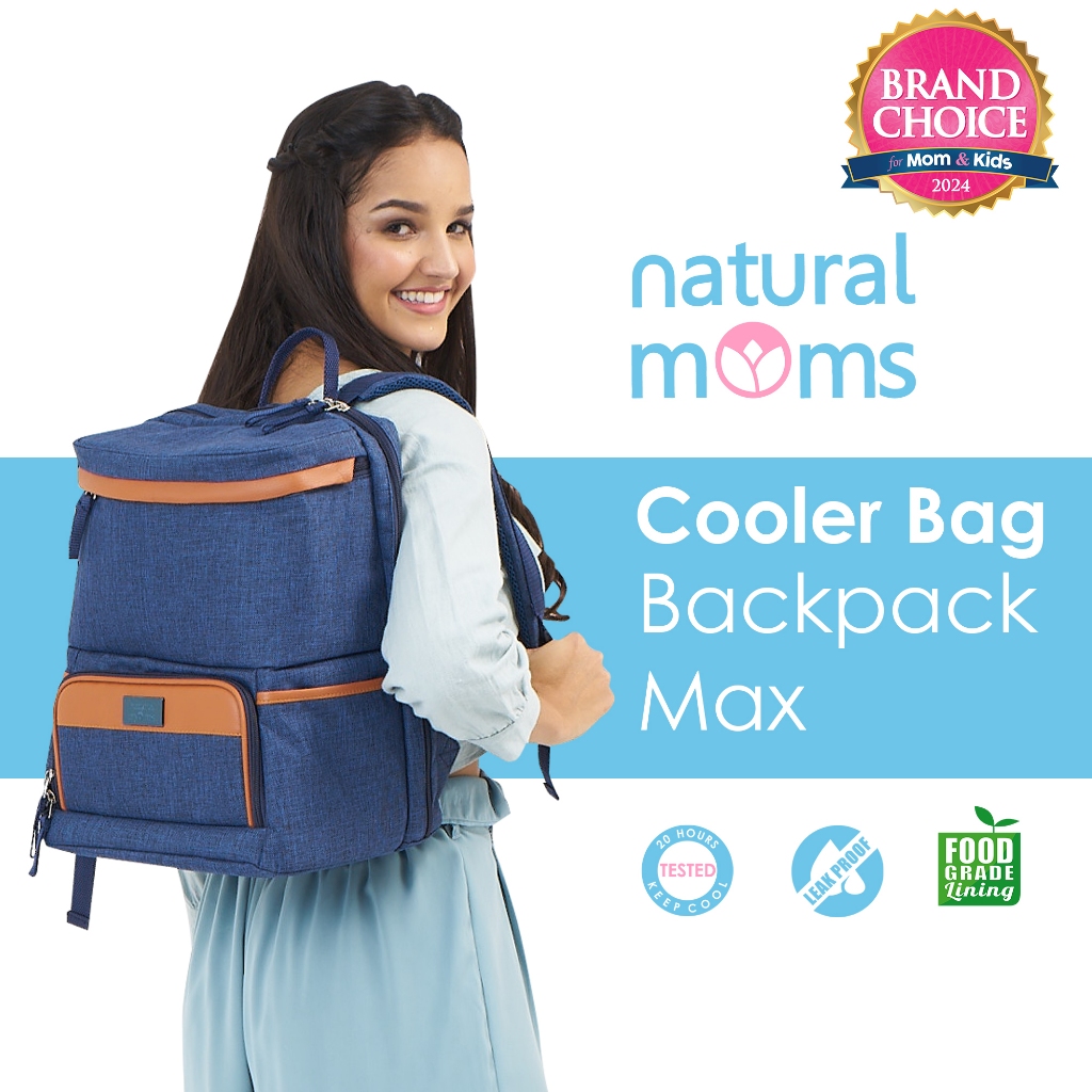 Asi BAG | Natural Moms Breast Milk Cooler Bag | Backpack Max | Shopee ...