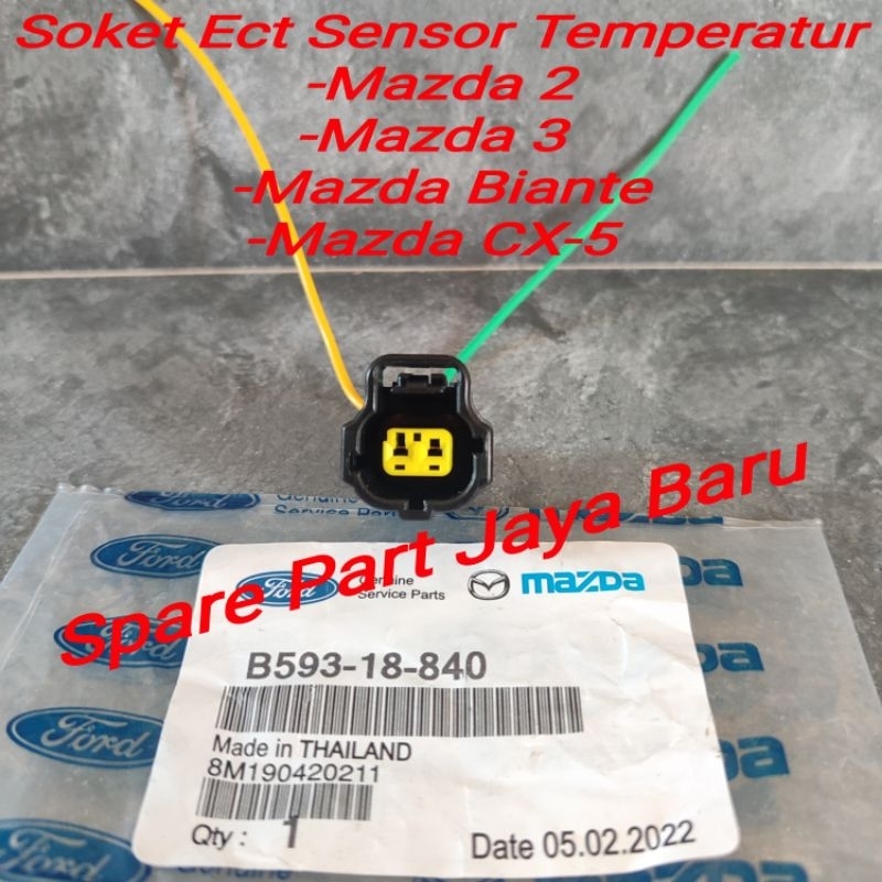 Mazda 2 Mazda 3 Biante Mazda CX-5 Temperature Sensor Ect Socket 1pc ...