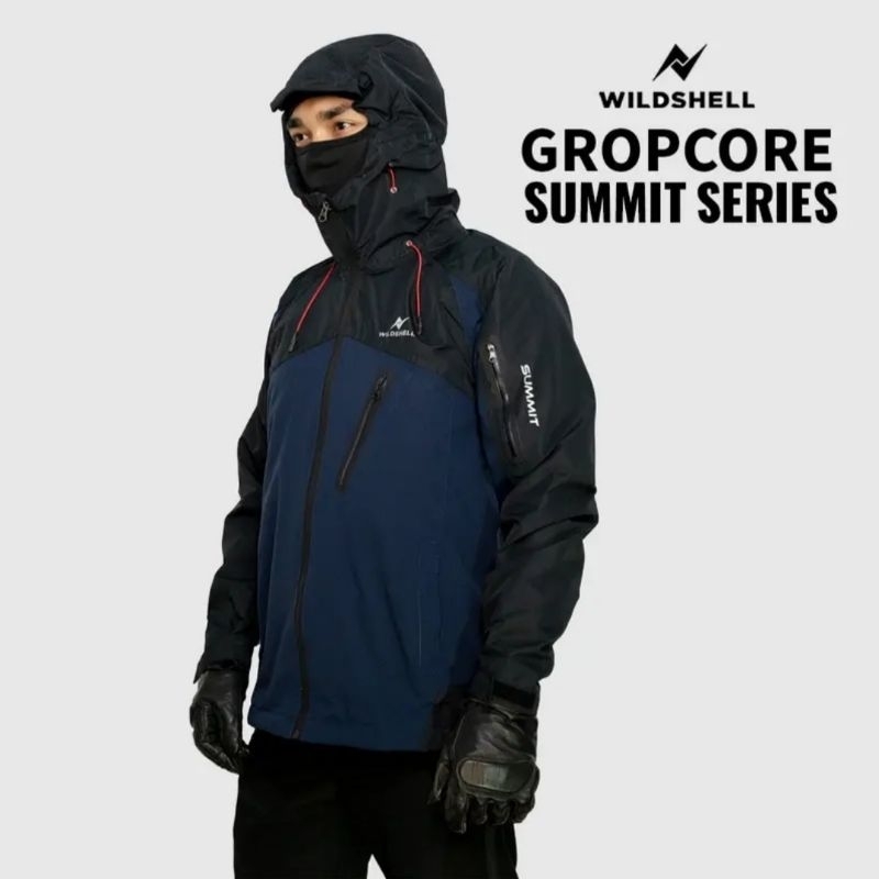 Waterproof GORPCORE JACKET SUMMIT EXPEDITION SERIES WILDSHELL | Shopee ...