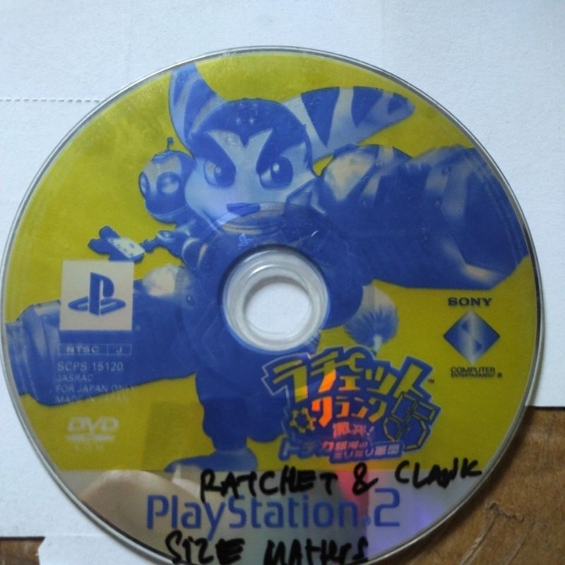 Original Ps2 Cd Cassette Rachet & Clank Size Matters | Shopee Malaysia