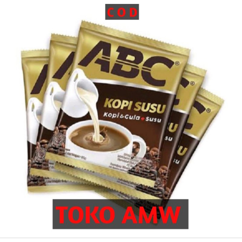 Abc Milk Coffee 1 Renteng (10 x 30gr) | Shopee Malaysia