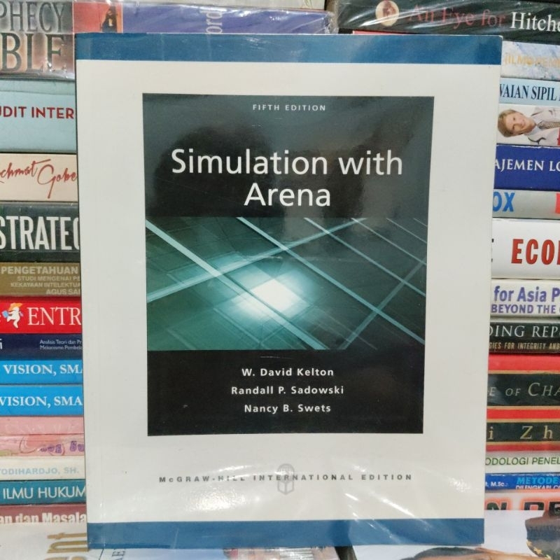 Import Book • Simulation with Arena FIFTH EDITION by W. David Kelton • Randall. P. Sadowski ...