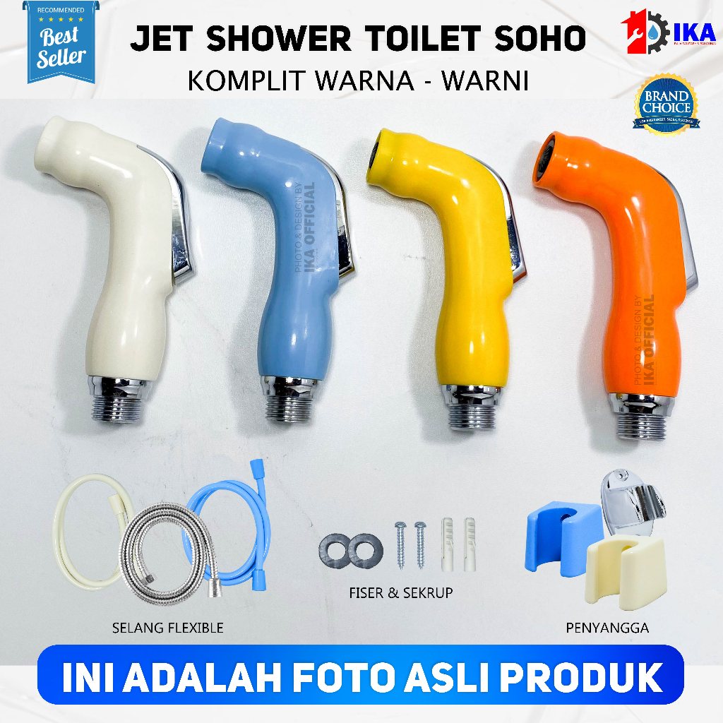 Jet SHOWER BIDET TOILET WC SPRAYER Squat Sitting Bathroom SS Heavy ...
