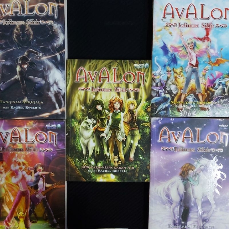 Original Book Complete With Avalon Novel~RACHEL ROBERTS Magic Braid ...