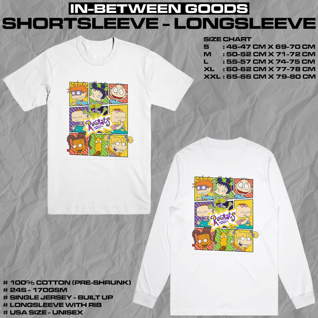 Nickelodeon - RUGRATS CAST | T-shirt | Longsleeve | Cartoon MERCH ...