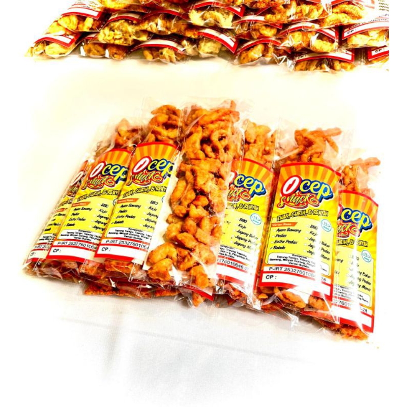 Chicken intestine crispy chips, package of 10 pcs / premium intestines ...