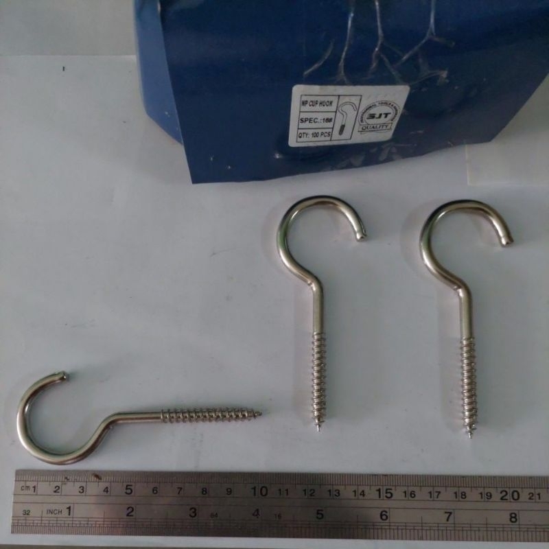 16inch Question Mark SCREW 16INCH Question Mark HOOK SCREW | Shopee ...