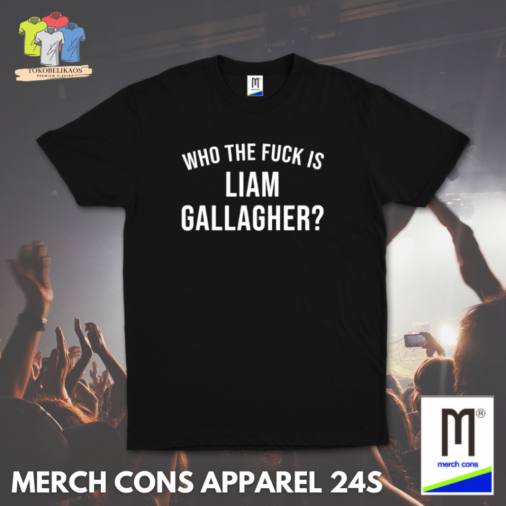 HMD322 | IS LIAM GALLAGHER TAG MERCHCONS APPAREL OASIS BAND T-SHIRTS ...