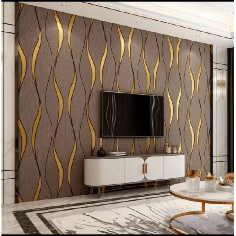 Wallpaper STICKER WALLPAPER WALL STICKER SIZE 8 to 10 meters X 45cm ...