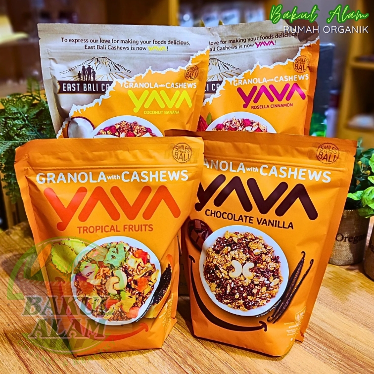 Yava Granola with Cashews 400 gr (4 Variants) | Shopee Malaysia
