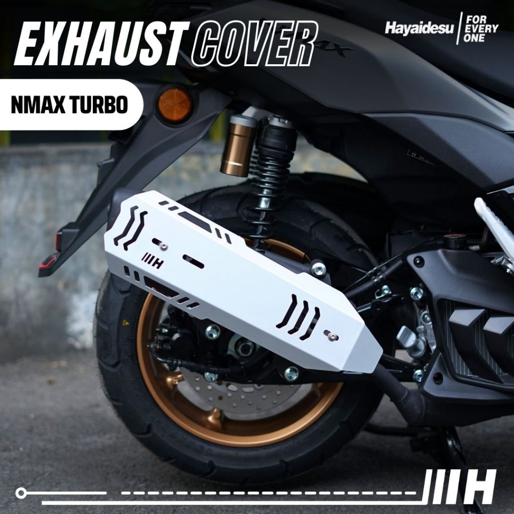 Exhaust Cover Shield Protector Motorcycle Exhaust Protector Yamaha NMAX ...