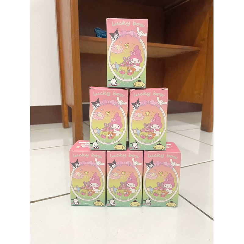 Sanrio Shinchan Cute Blind Box | Kuromi My Melody Cinnamorol Luc Blind ...