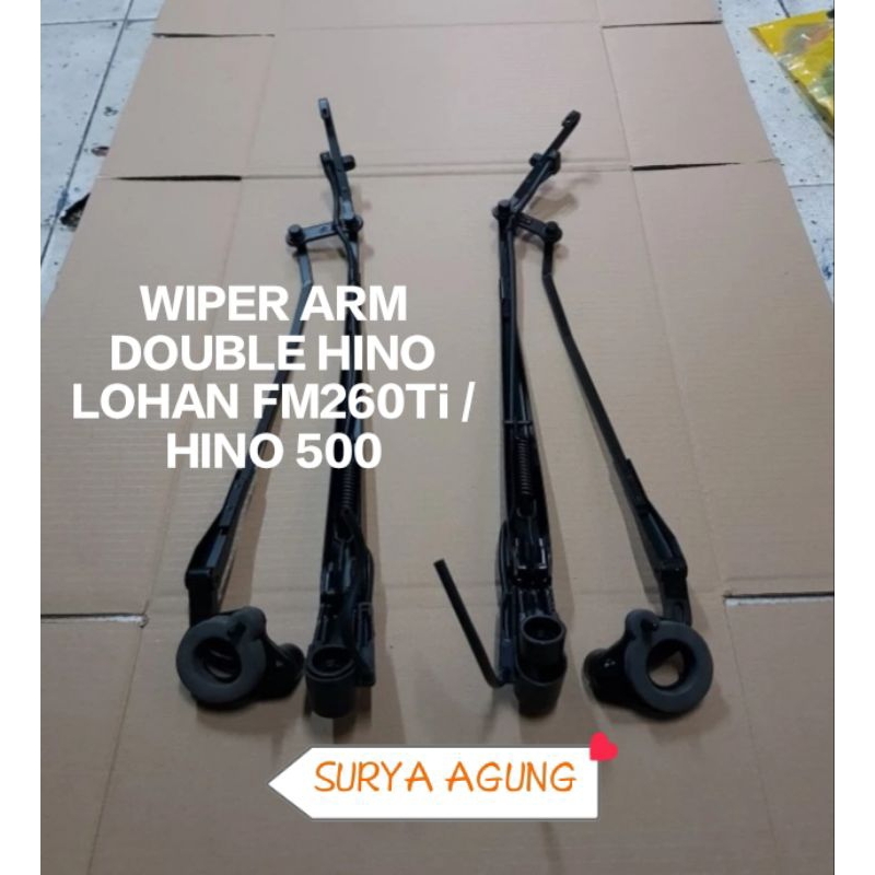 DOUBLE WIPER ARM RH -LH DOUBLE WIPER HANDLE/ RIGHT AND HINO LOHAN ...