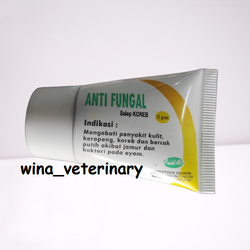 ANTI FUNGAL OINTMENT 15 GRAM - RAID ALL - Chicken Ringworm Ointment ...