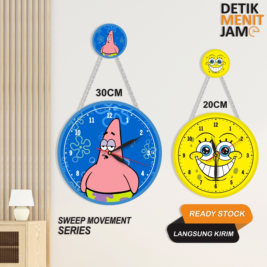 HIASAN DINDING 30cm WALL CLOCK HANGING ROOM WALL DECORATION FOR ...