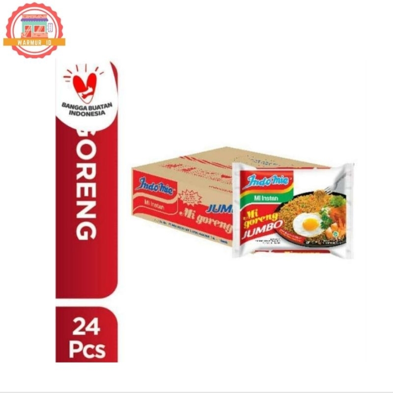 Indomie Mi Goreng Jumbo 1 Box Contains 24 pcs | Shopee Malaysia