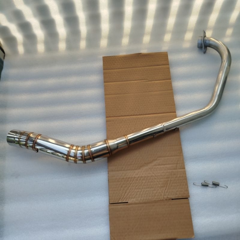 Big elbow only pipe muffler pipe for exhaust Raider 150fi Raider 150rb ...