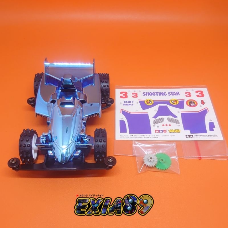 Tamiya Racing Mini 4WD - Dash 3 Shooting Star (Blue Plated Body ...