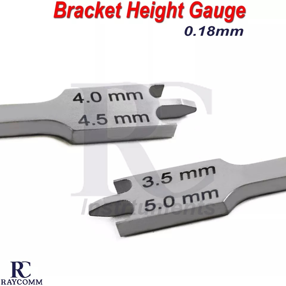 Dental bracket Height positioner/bracket Gauge/Stirrup bracket Position ...