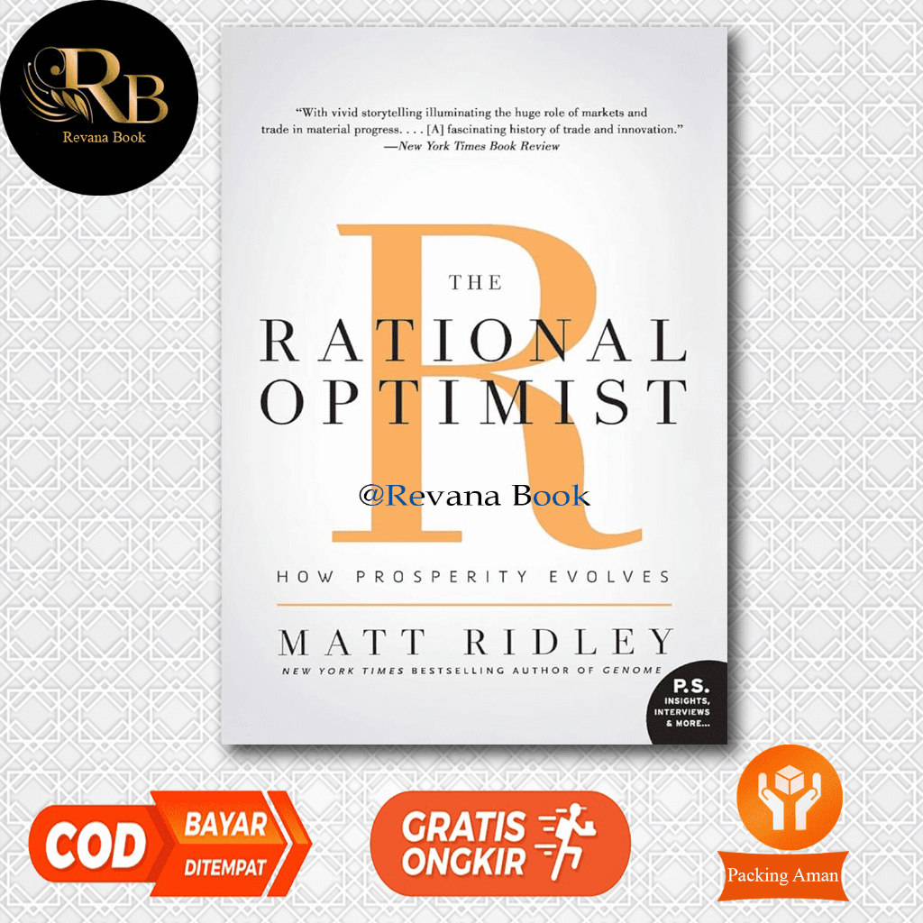 The Rational Optimist By Matt Ridley (English version) | Shopee Malaysia