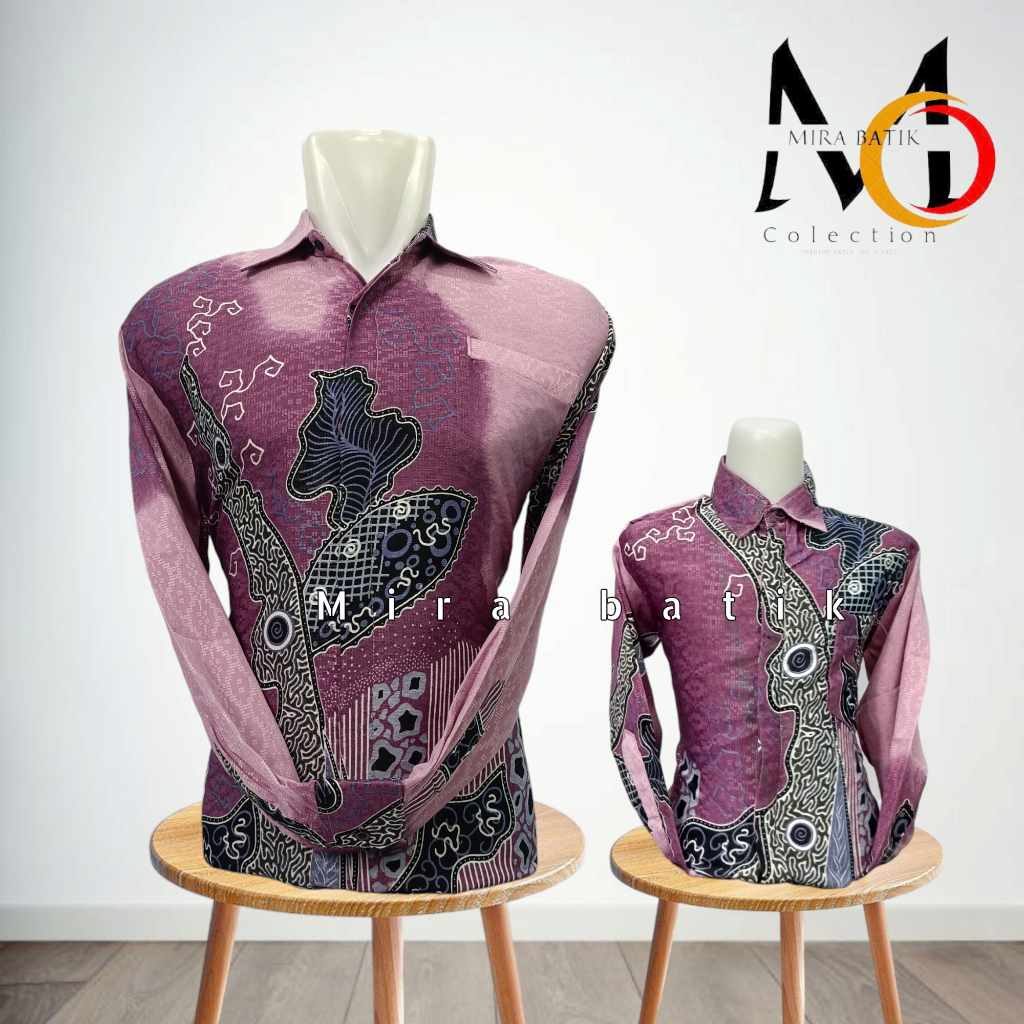 Doby ping couple father son batik / doby father son couple batik ...