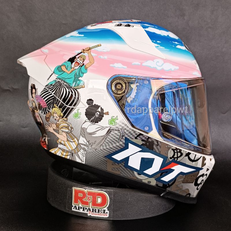 Helmet KYT Striker One Piece Wano Special Edition | Shopee Malaysia
