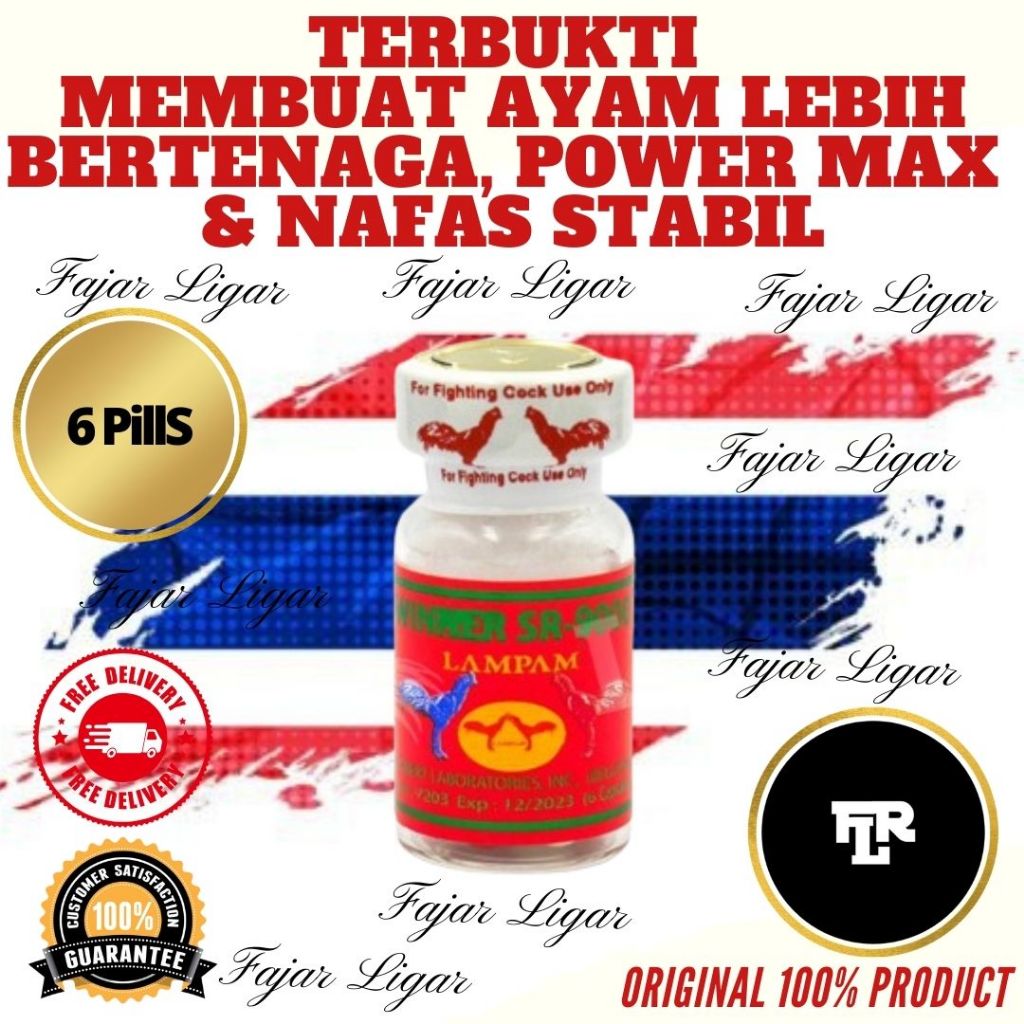 Doping Capsule LAMPAM WINNER SR 9000 VITAMIN Medicine AUAM Energy ...