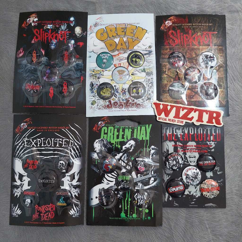 Pin BUTTON PACK Official Merchandise MIX ORIGINAL 1 | Shopee Malaysia