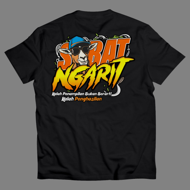 Baju Distro Sobat Ngarit V2 Viral Latest Design Unisex - Kaos Distro ...