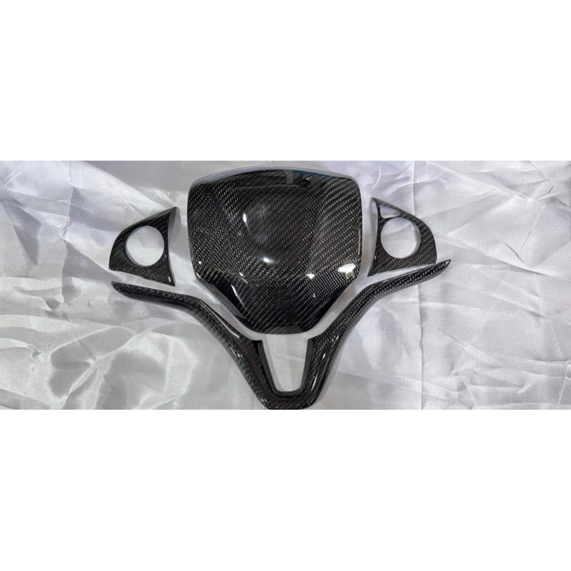 Cover stir HRV CARBON KEVLAR COVER AIRBAG HONDA JAZZ GK5 HRV CARBON ...