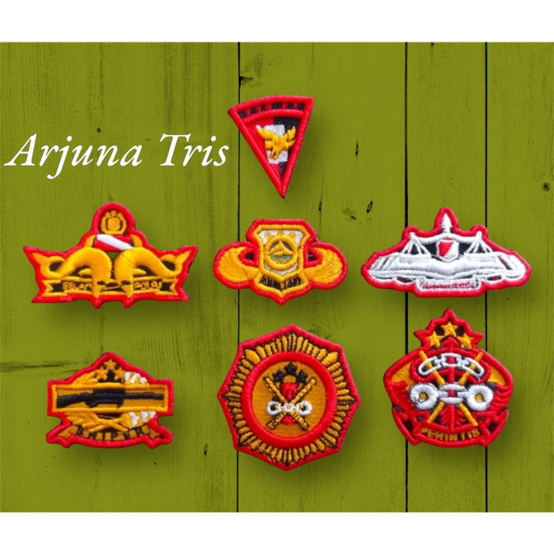 CUSTOM UNIT CHEST POLRI LOGO FREE TO EMBOSSED 3D | Shopee Malaysia