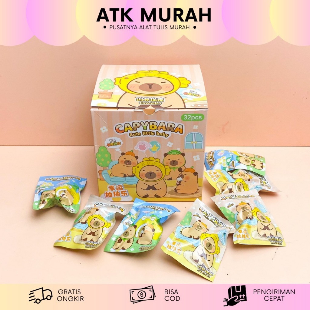 Eraser Mini Mystery Bag Capybara ER-1470/Blind Box Capybara Cappybara ... Eraser Mini Mystery Bag Capybara ER-1470/Blind Box Capybara Cappybara ...