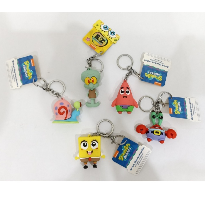 GANTUNGAN Spongebob & Friends Nickelodeon Keychain | Shopee Malaysia