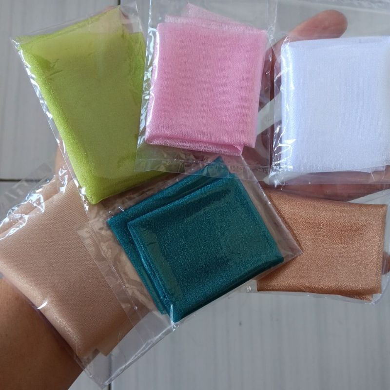 Pearl Motif Silk Fleece Fabric for Sabiki Assist Hook Kotkerjaan and ...
