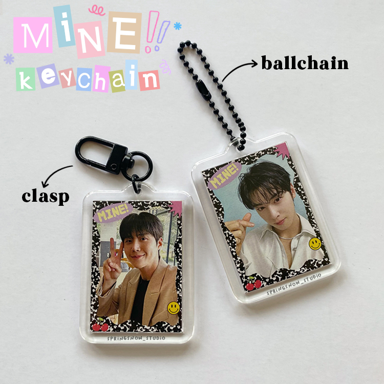 GANTUNGAN [READY] K-drama Actor "MINE" Acrylic Keychain / Acrylic ...